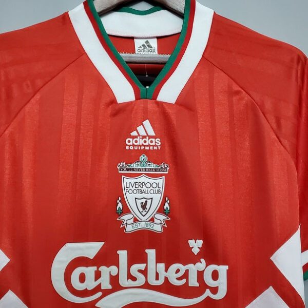 LIVERPOOL 1993-1995 HOME RETRO FOOTBALL SHIRT | My Retro Jersey