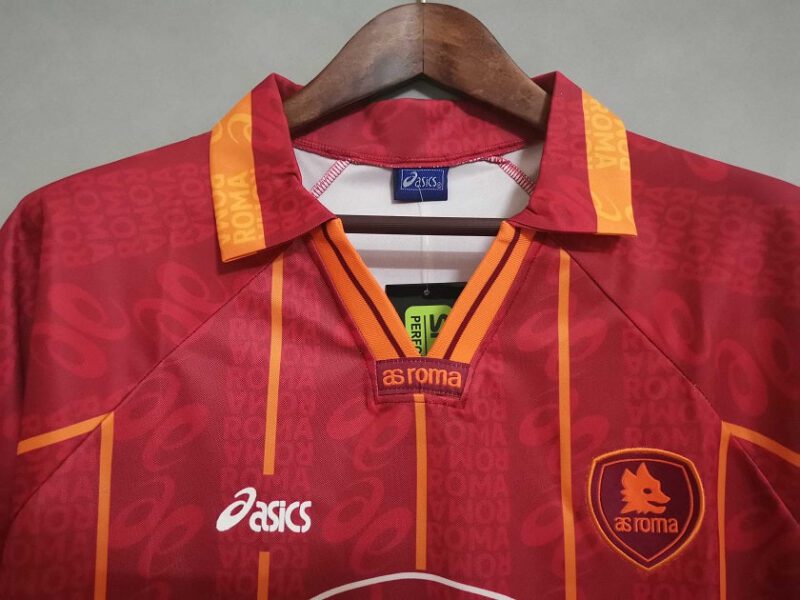 ROMA 1996-1997 HOME RETRO FOOTBALL SHIRT | My Retro Jersey