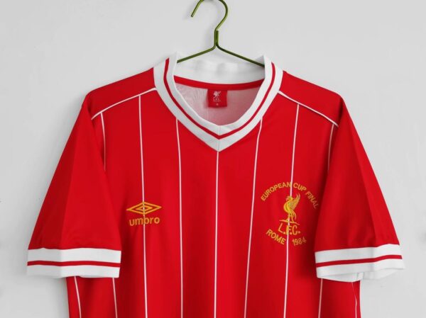 LIVERPOOL 1984 UCL FINAL HOME RETRO FOOTBALL SHIRT - My Retro Jersey