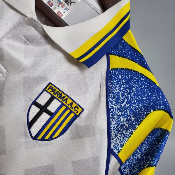 Parma 1995-1997 Home Retro Football Shirt | My Retro Jersey